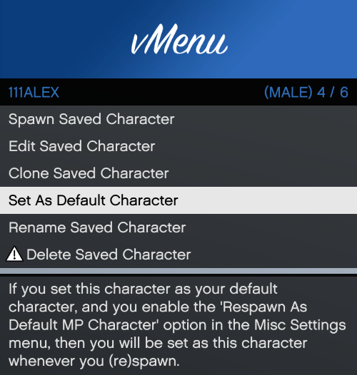vMenu - Page 255 - FiveM Releases - Cfx.re Community