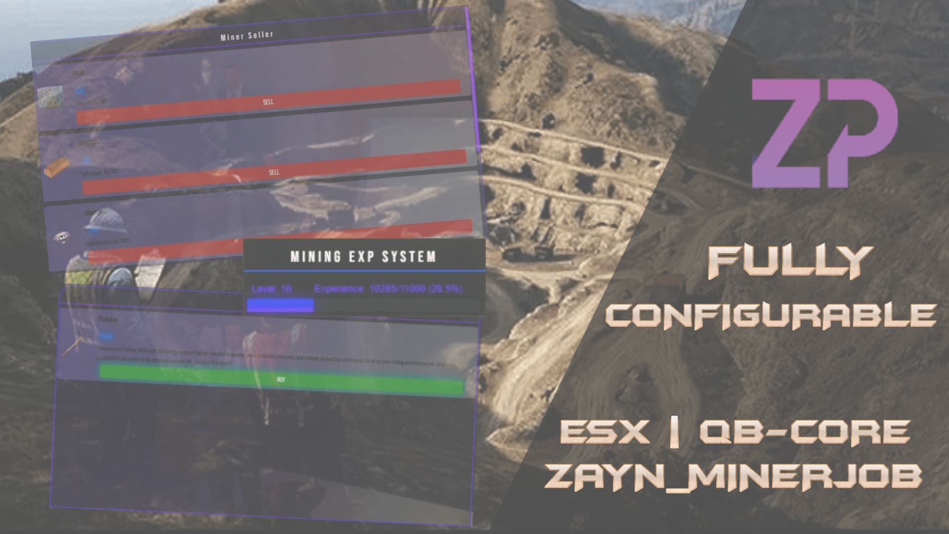 Miner job system - FiveM Releases - Cfx.re Community