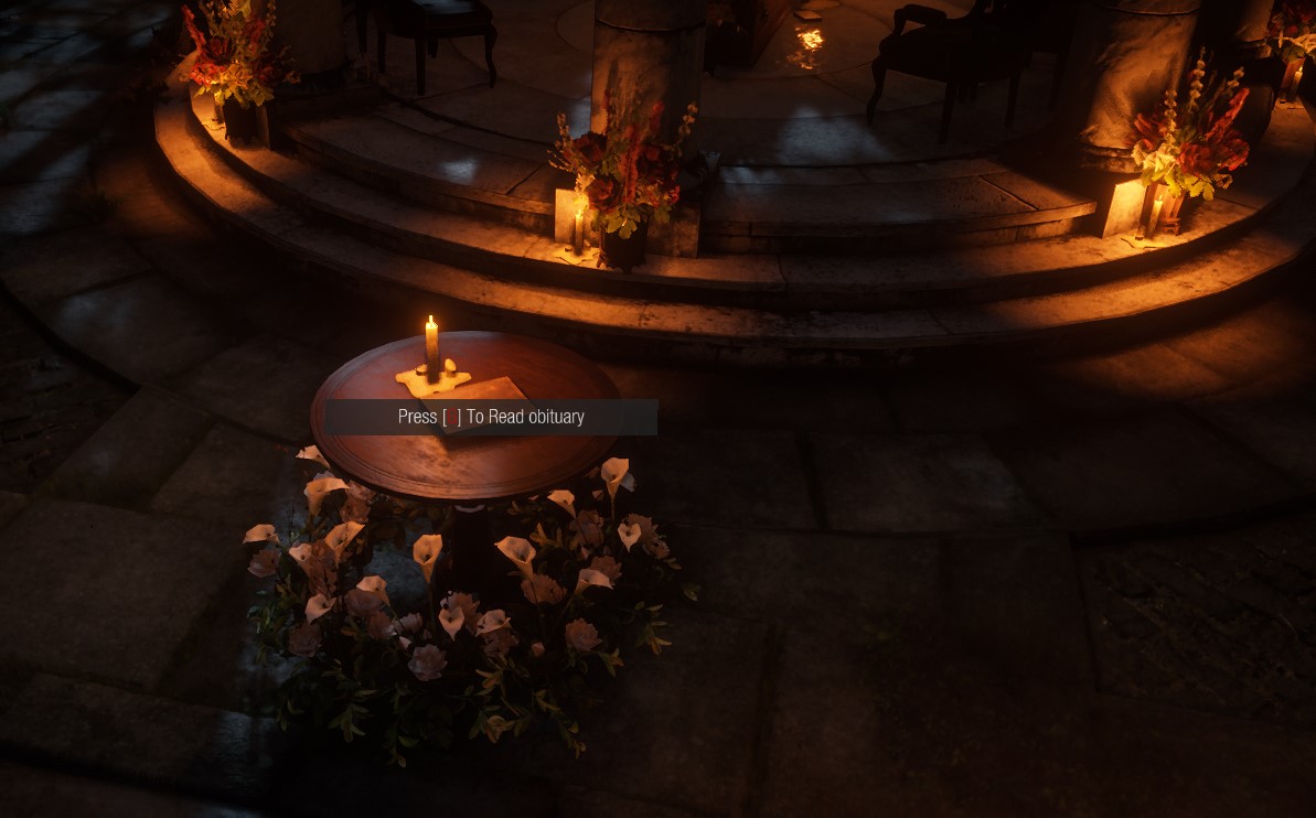 St Denis Funeral set with obituary - RedM Releases - Cfx.re Community