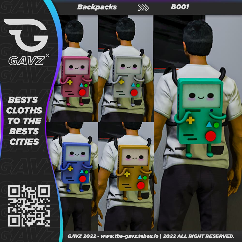 [PAID] [ADD-ON] B001 Backpack - FiveM Releases - Cfx.re Community