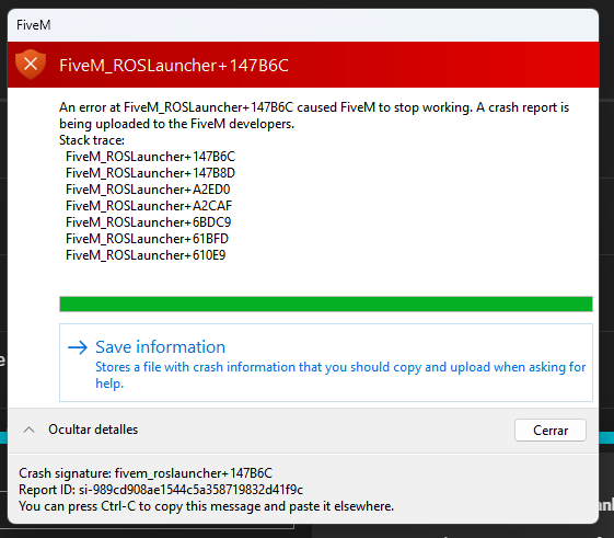 Fivem_ROSLauncher ERROR - FiveM Client Support - Cfx.re Community Fivem_ROSLauncher ERROR - FiveM Client Support - Cfx.re Community