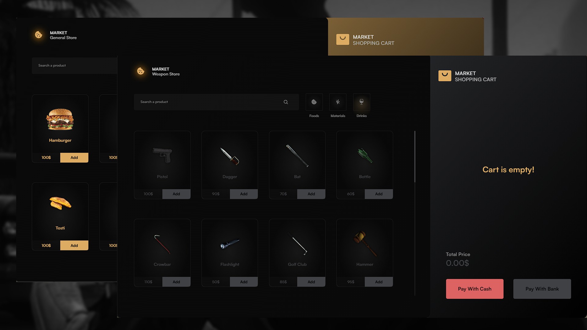 [QBCore | ESX] SRC-Market - FiveM Releases - Cfx.re Community