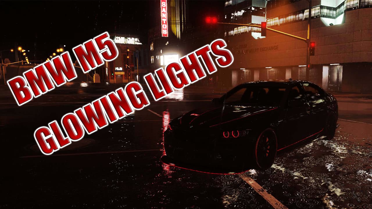 [PAID] BMW M5 [GLOWING RED LIGHTS] - FiveM Releases - Cfx.re Community