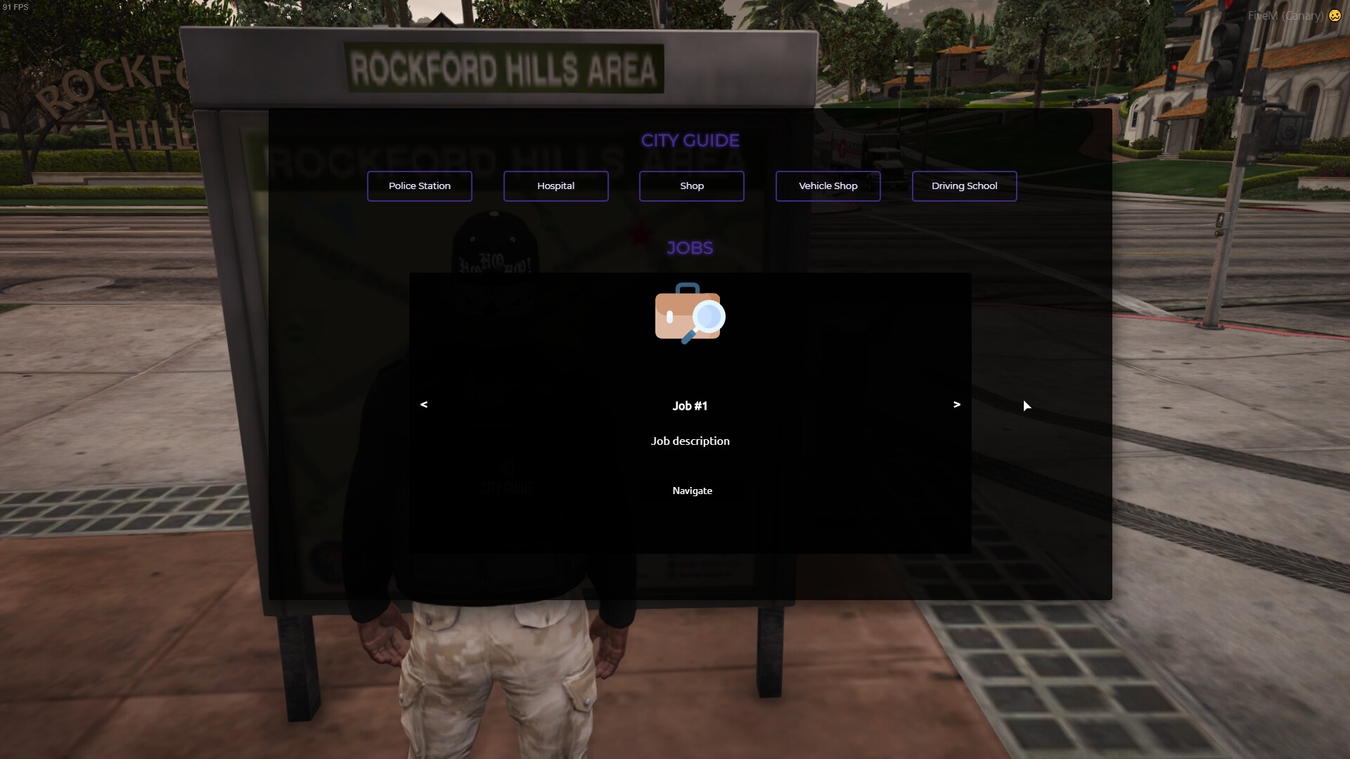 [PAID] City Guide with UI - FiveM Search