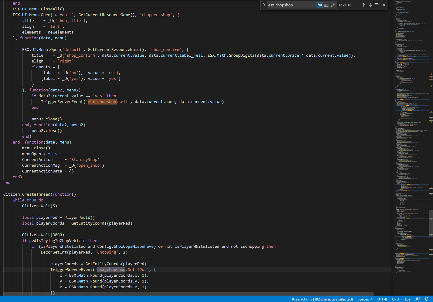 [RELEASE] [ESX] Lenzh_Chopshop v2! - Page 21 - Releases - Cfx.re Community