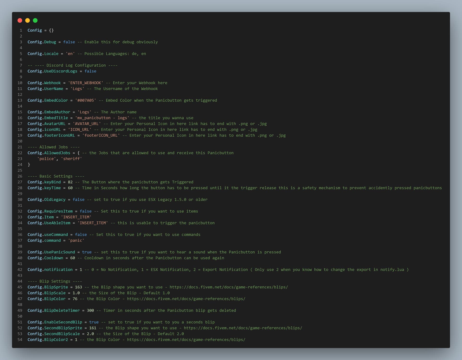 [PAID] [ESX] mx_panicbutton - a panicbutton script - FiveM Releases - Cfx.re Community