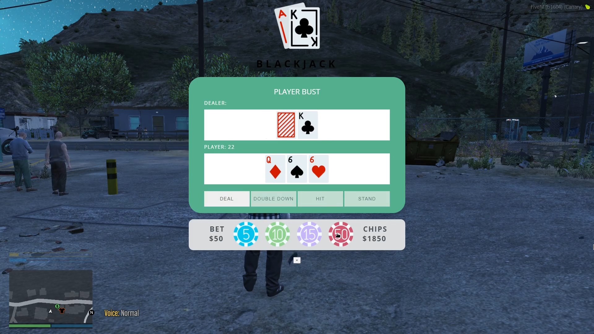 [ESX] [ PAID ] BlackJack21 Script - FiveM Releases - Cfx.re Community