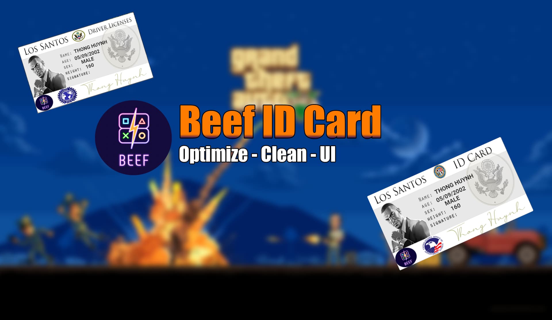 [PAID][ESX] Beef ID Card 2022 - FiveM Releases - Cfx.re Community