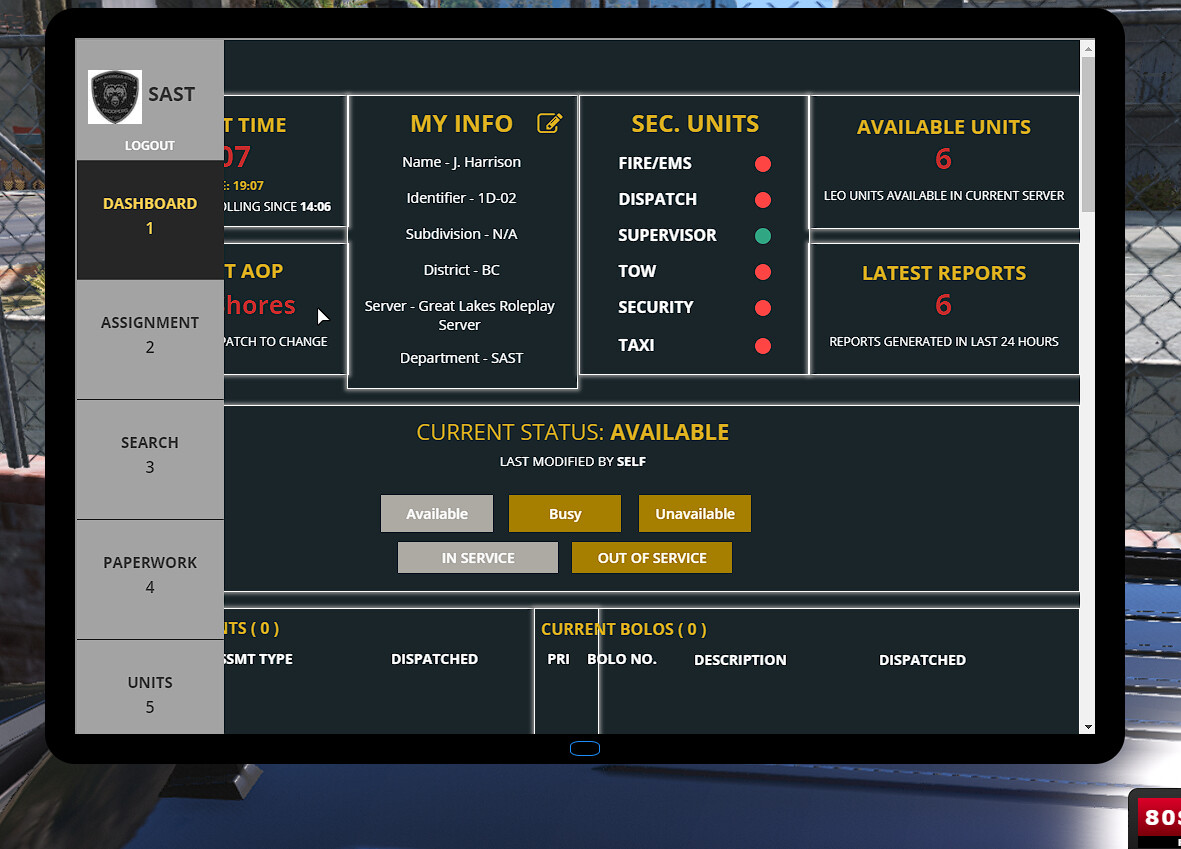 In-Game Tablet with Web Based CAD/MDT Support - Page 24 - FiveM ...