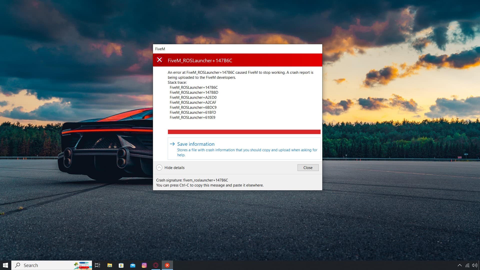 Error Code FiveM_ROSLauncher+147b6c - FiveM Client Support - Cfx.re ...