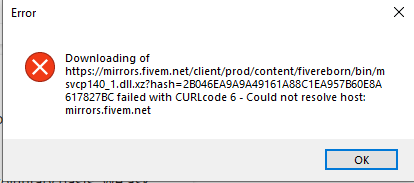 FiveM select the folder containing gta 5 fivem Error - FiveM Client ...