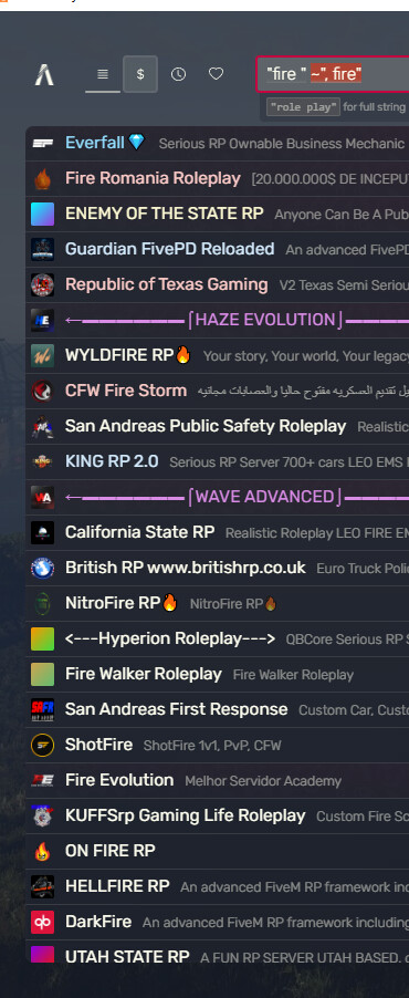 Add in a way to find servers specifically - Platform Suggestions - Cfx ...