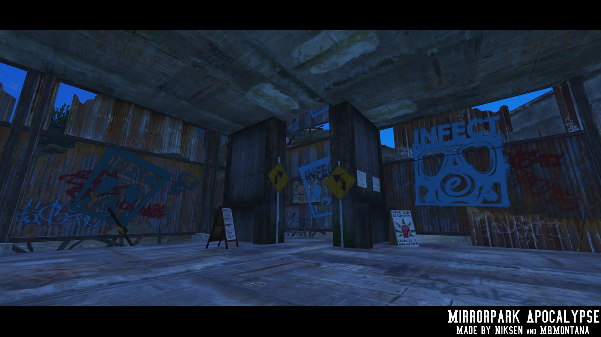 Mirror Park Safezone / Military HQ Apocalypse MAP - FiveM Releases ...