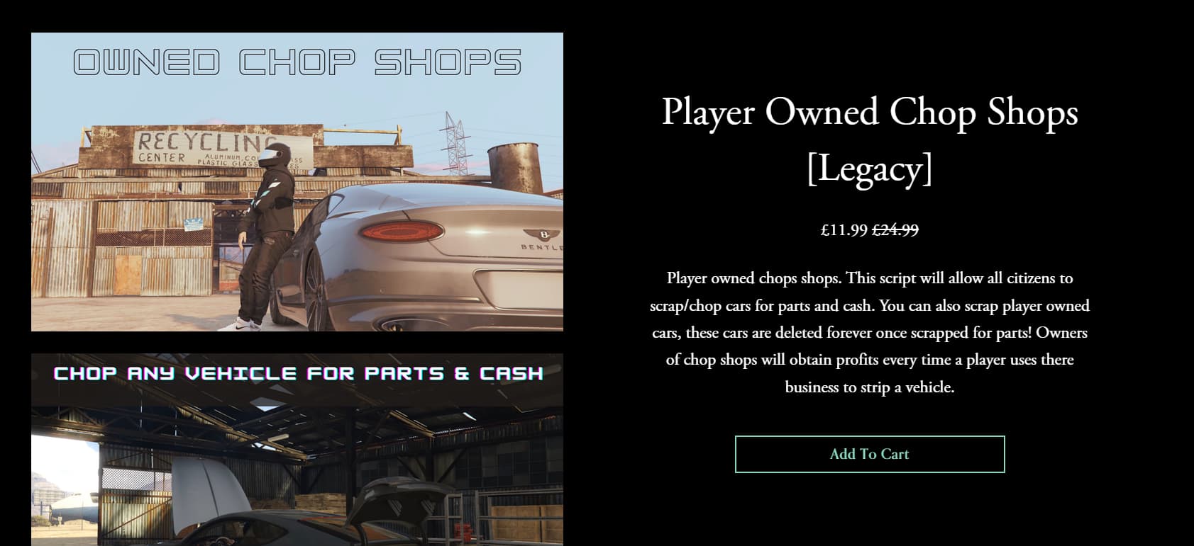 Player Owned Chopshops! - FiveM Releases - Cfx.re Community
