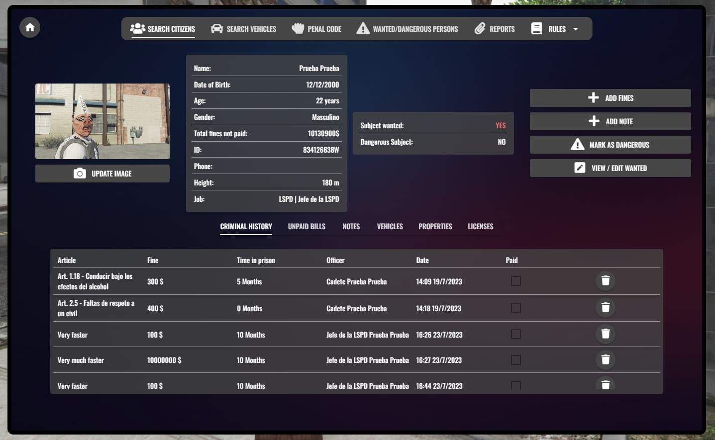 Esx Qb Tablet Police Mdt Ambulance App All Jobs Have Her Apps
