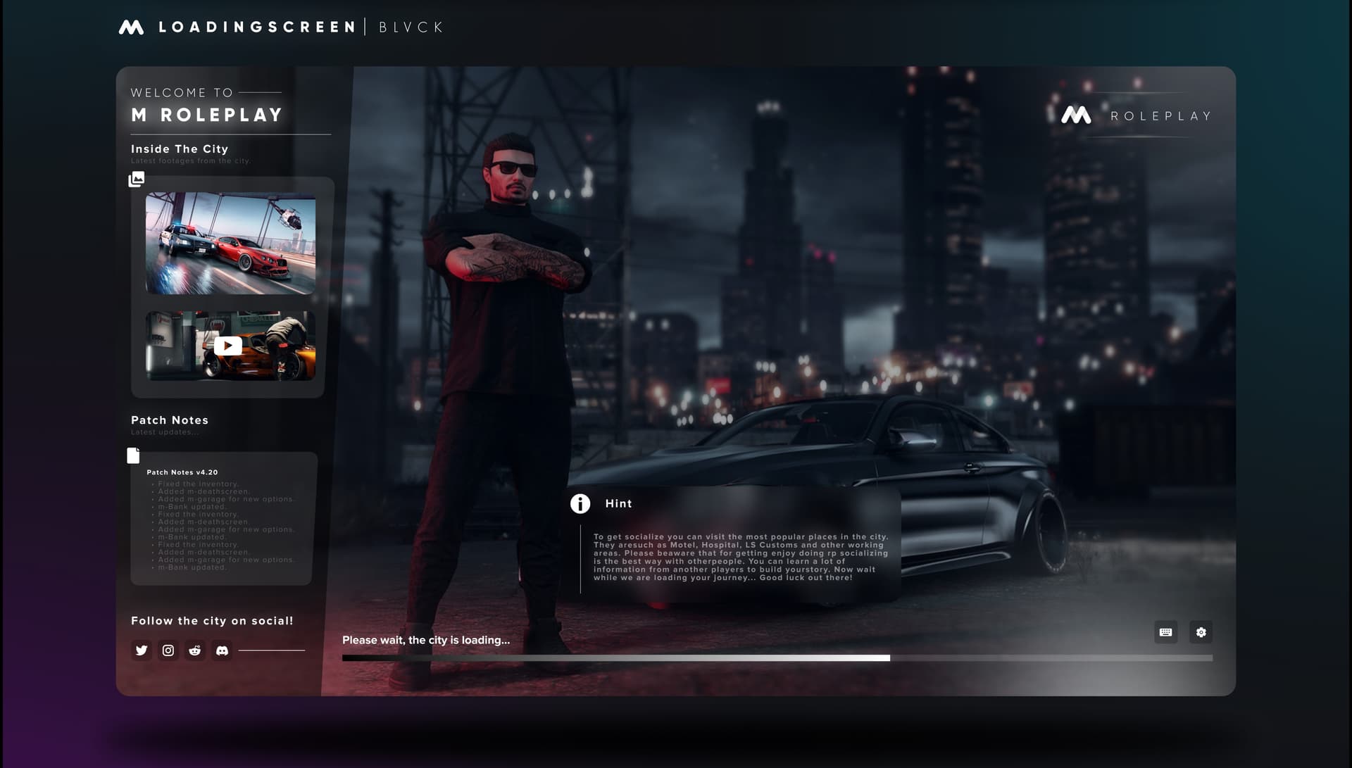 CodeM mLoadingscreen STANDALONE - FiveM Releases - Cfx.re Community