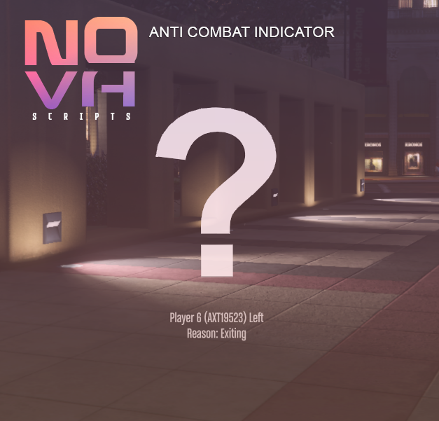 [PAID] [QB&ESX] Optimized Anti Combat Indicator - FiveM Search