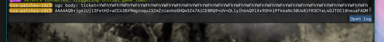 Rox-patches-rd3 - infinite loading screen - RedM Client Support - Cfx ...