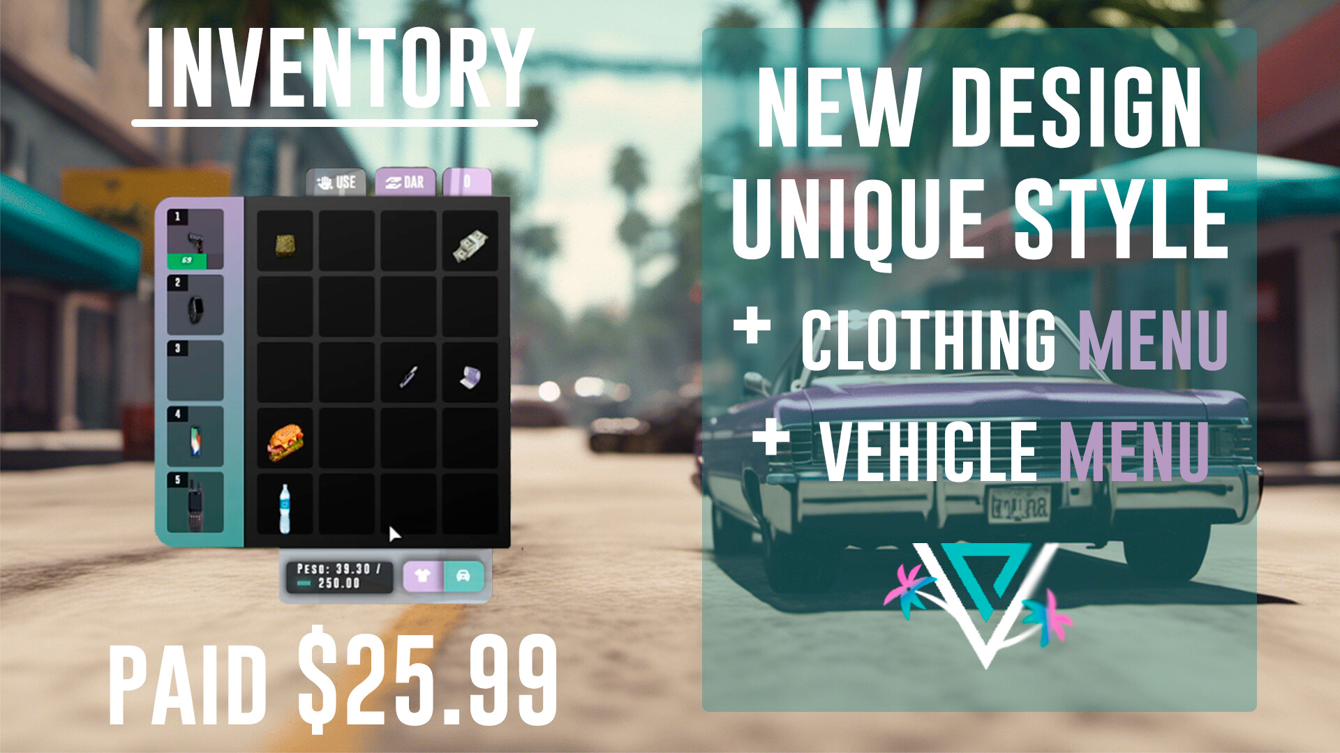 [paid] Inventory New / Extra - FiveM Releases - Cfx.re Community