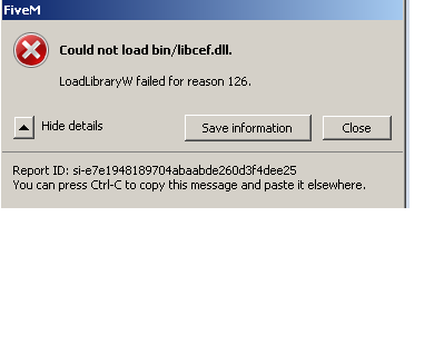 Error Trying to load into game - FiveM Client Support - Cfx.re Community