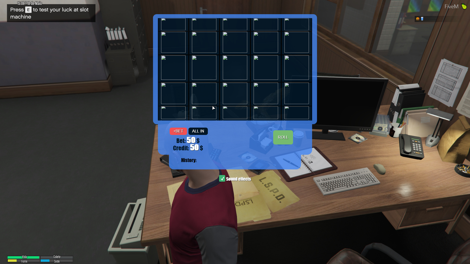 [Release][vRP][ESX] Slots | 5x3 slot machine | Animated | Sound Effects ...