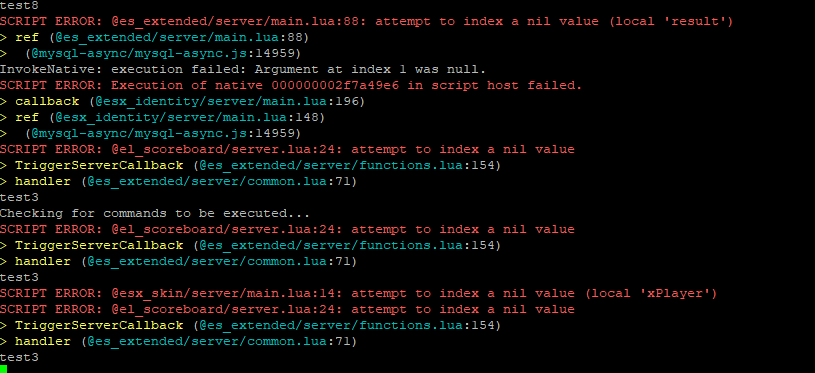 Es_extended database issue - ES/ESX - Cfx.re Community