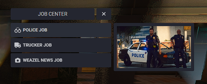 [FREE] [ESX] Gothic Job Center - FiveM Releases - Cfx.re Community