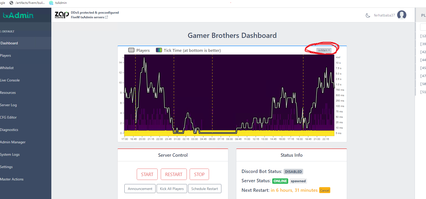 Server Momentary Hang Issue Server Discussion Cfxre Community 3988