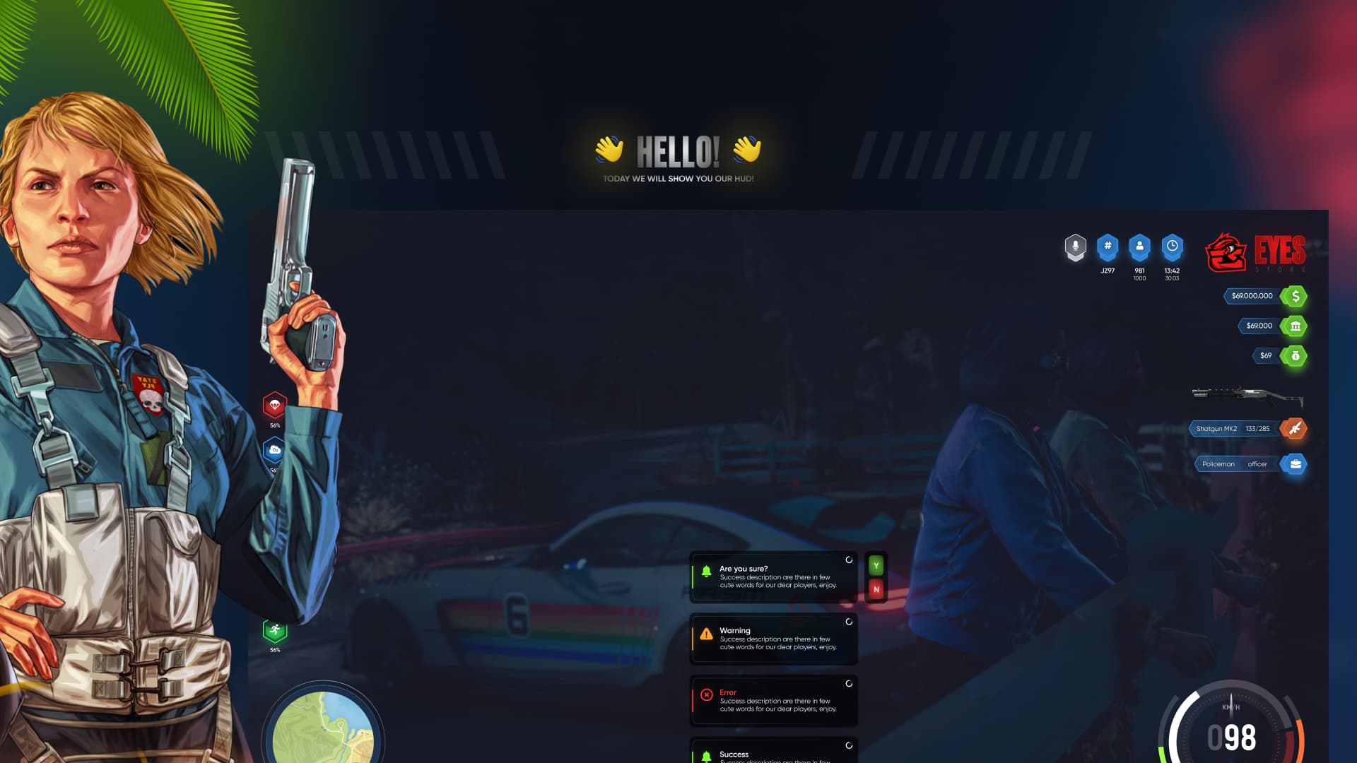 [QBCore - ESX] Argus Hud | RGB - Color Selection | Questions ...