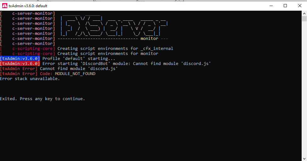 FXServer.exe Application Not Working - Server Discussion - Cfx.re Community