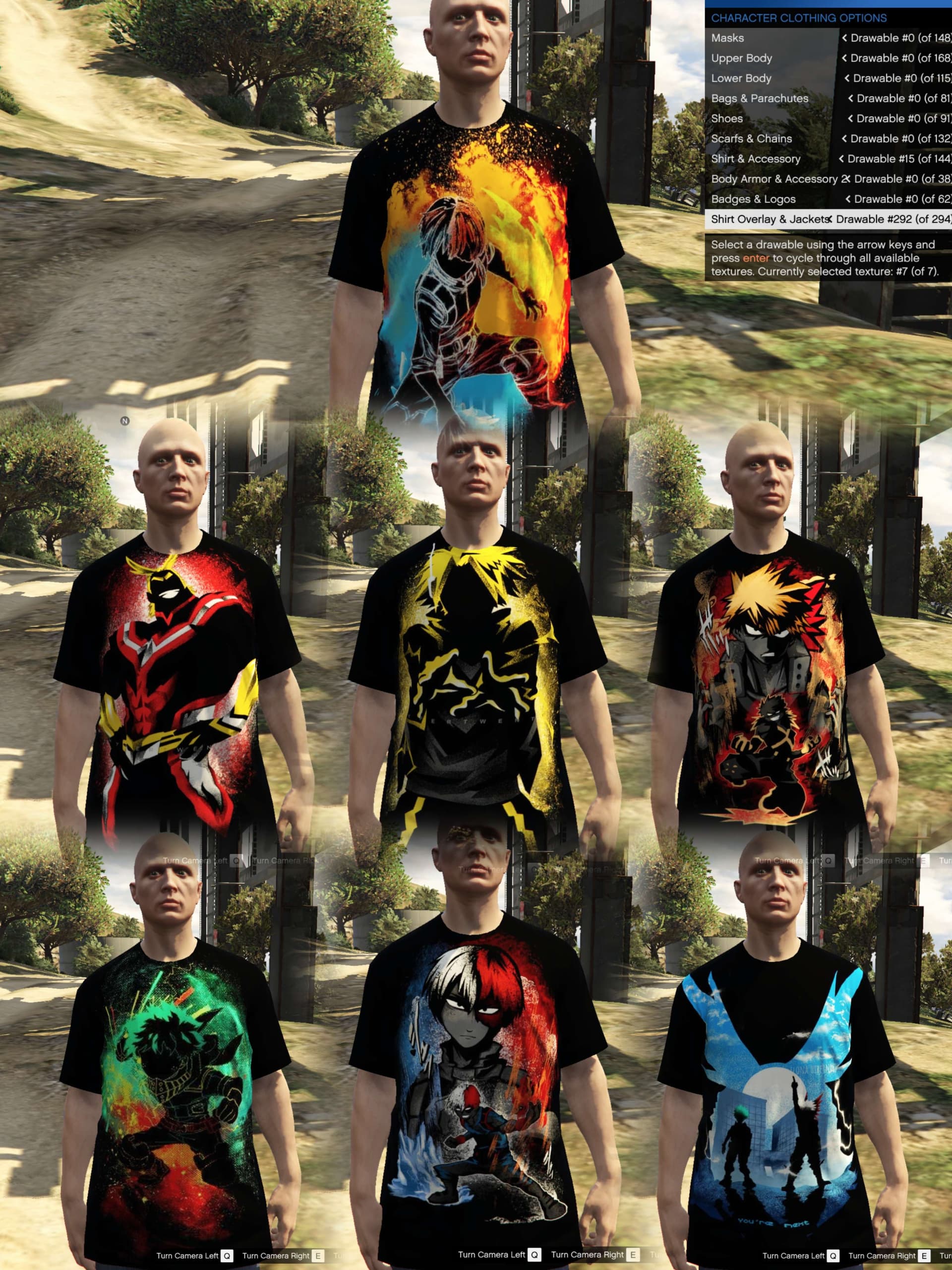 [PAID][ADDON]Boku No Hero Academy Clothing Pack - FiveM Releases - Cfx ...