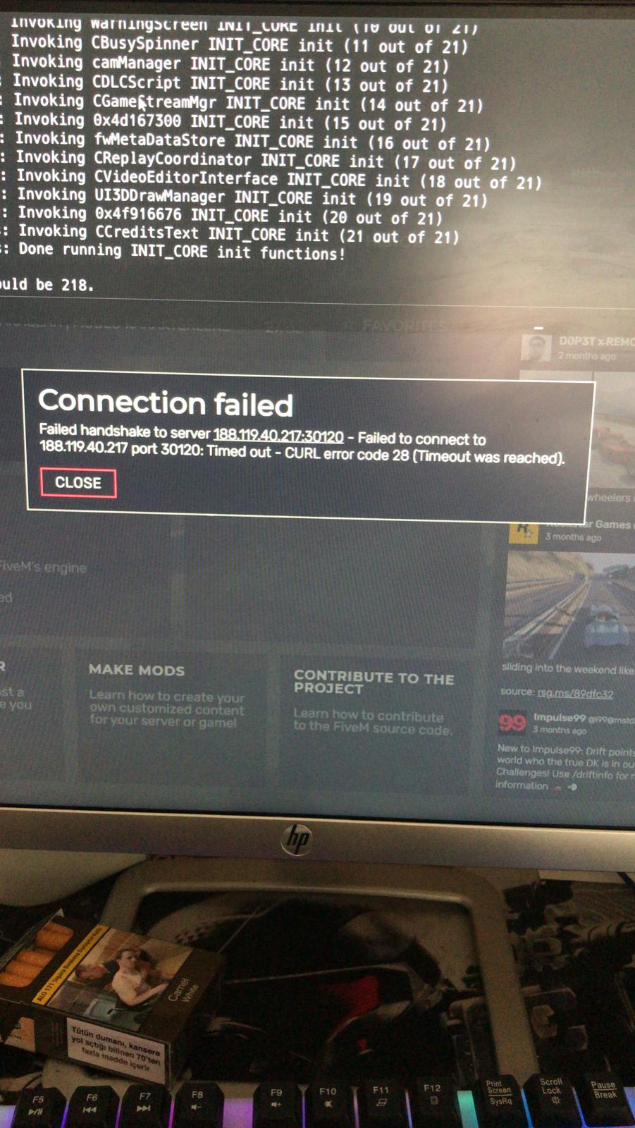 The Problem Of My Friends Cannot Connect To FiveM Server - Server ...