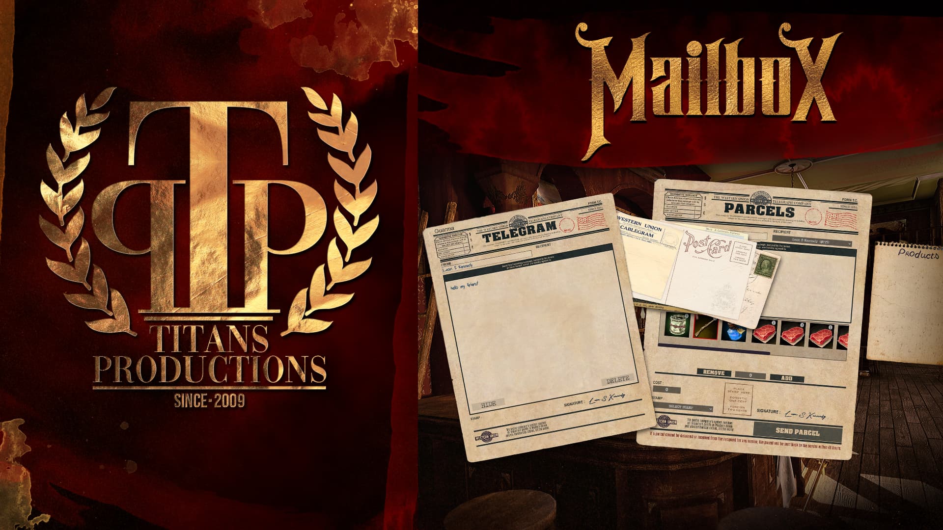 [PAID] TP Mailbox (Telegrams & Parcels) - RedM Releases - Cfx.re Community