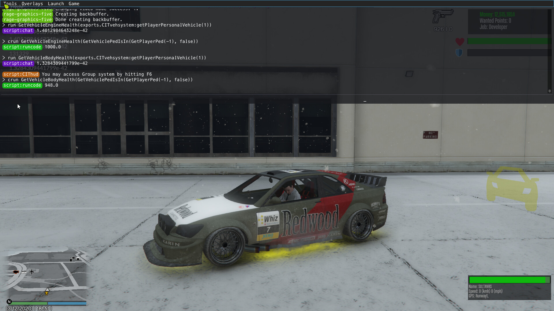 Add support of vehicles for server side GetEntityHealth - Platform ...