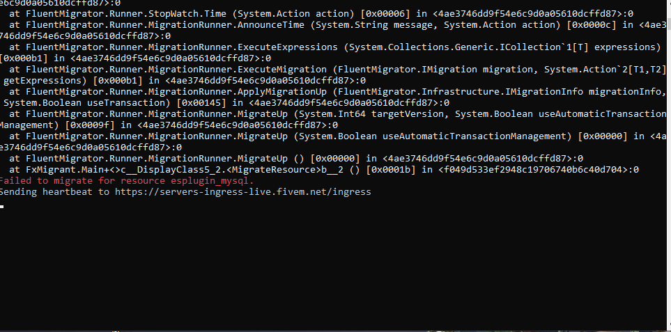 Esplugin_mysql - ES/ESX - Cfx.re Community