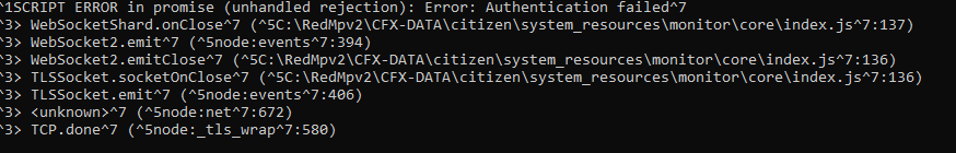 Im getting script Error in promise (unhandled rejection ...