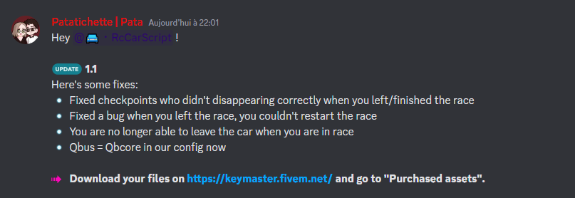PataMods | RC Car Script 🚗 [STANDALONE] - FiveM Releases - Cfx.re Community