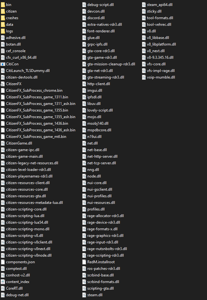 Infinite Loading Screen and the normal Games starts with the RedM? - RedM Client Support - Cfx ...