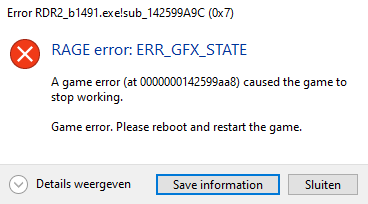 Redm crashes after selecting character - RedM Client Support - Cfx.re ...
