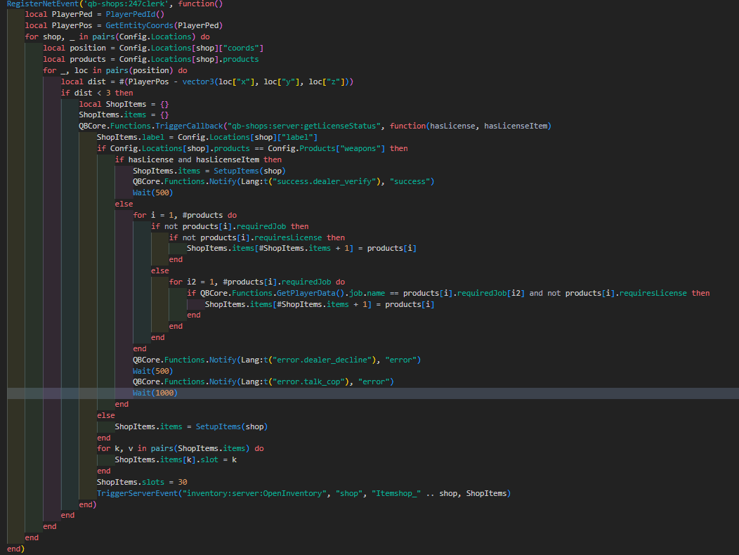 QB-shop weapon licenses? - Discussion - Cfx.re Community
