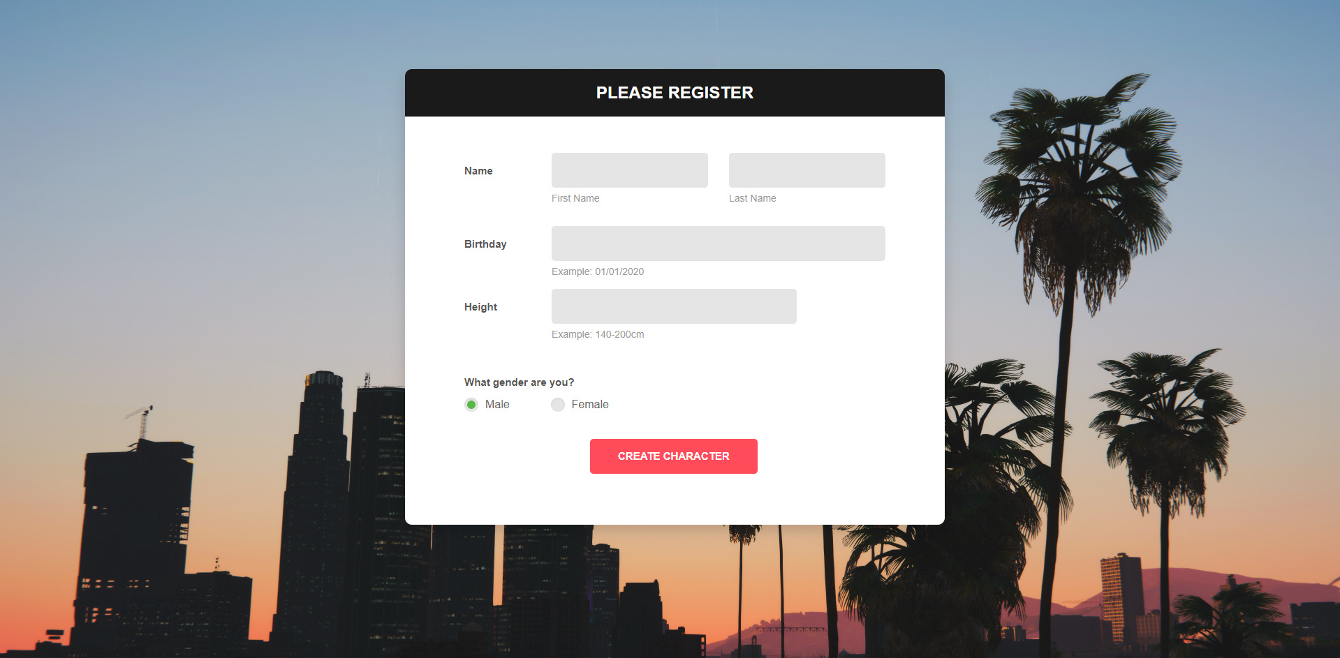 [Release][ESX] Character Registration | Another UI Design [esx_identity ...