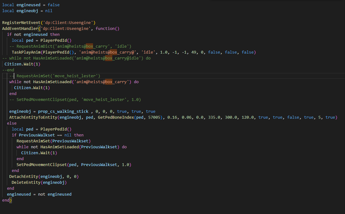 Prop to entity with animation - Discussion - Cfx.re Community