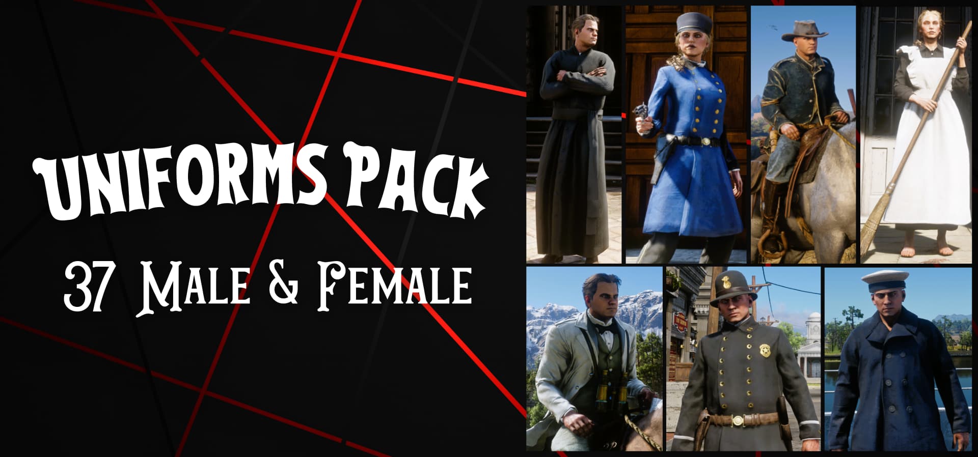 Uniforms Pack - RedM Releases - Cfx.re Community