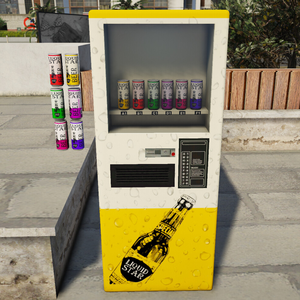 [PROPS] Beer machine + cans - FiveM Releases - Cfx.re Community