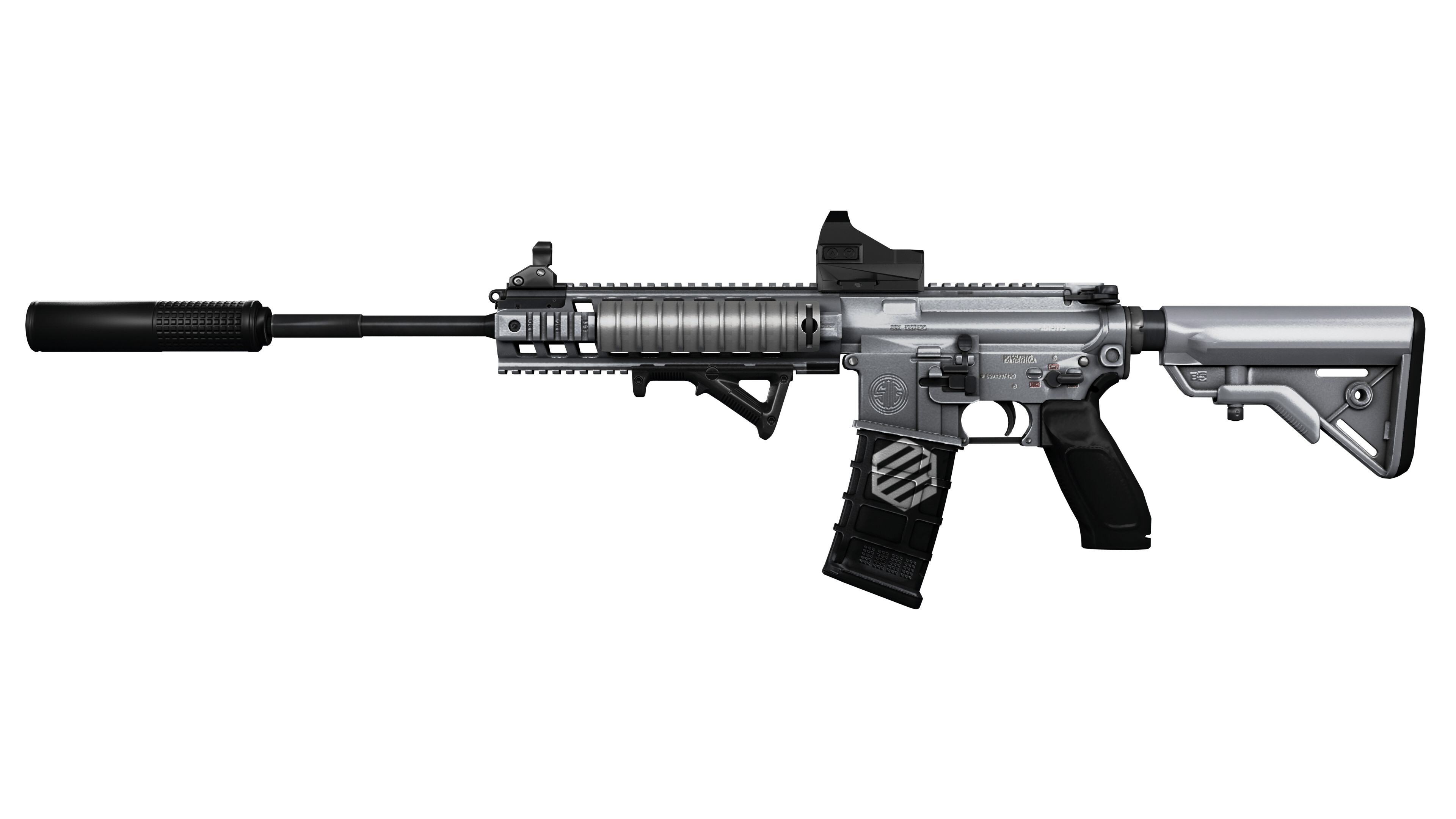 M4 ARCTIC WHITE [add-on] [weapon] [full attachments] - Releases - Cfx ...