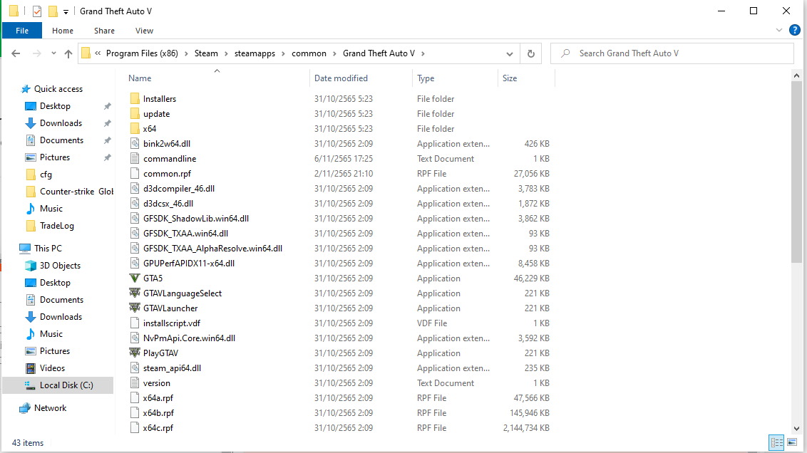 GTA5_b2612.exe!sub_14135EE78 (0x43) - FiveM Client Support - Cfx.re ...