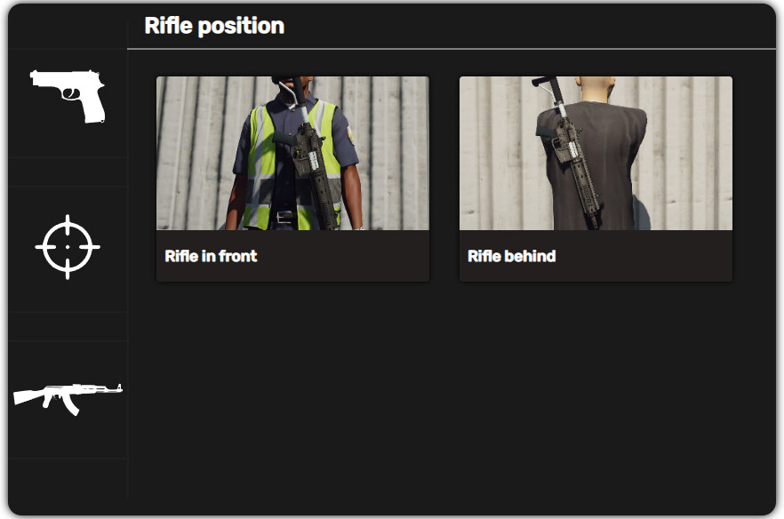 [STANDLONE] Weapon position and animation system (reposted) - FiveM ...