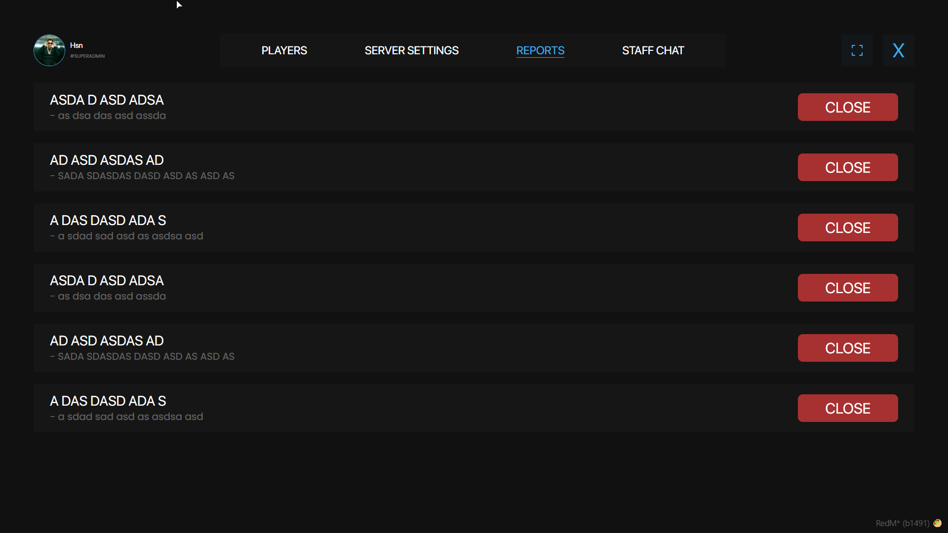 [RSG AVAILABLE & VORP] Code After S*x Advanced Admin Menu V2 (Discord Perms, Commands, Reports ...