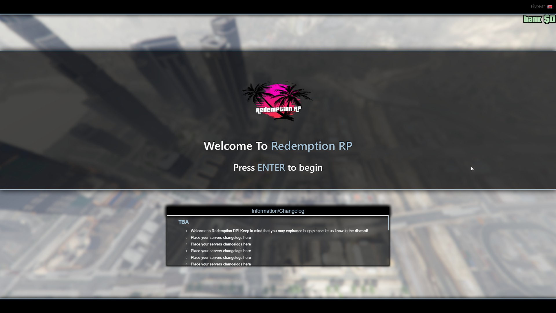 [EN/US] Redemption RP | Serious RP | 55k Start | Mumble-Voip | Multi ...