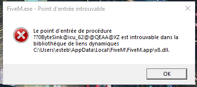 Error during installation - FiveM Client Support - Cfx.re Community